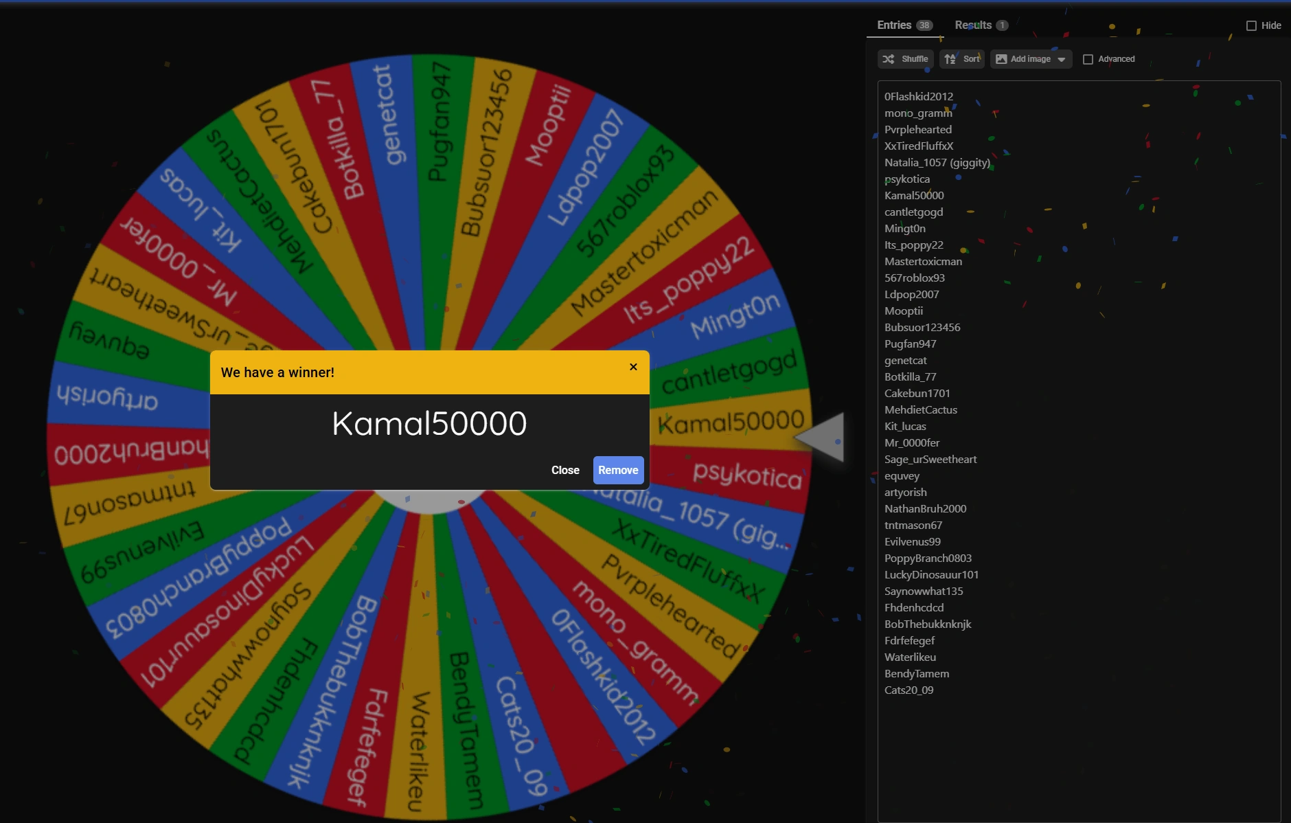 GIVEAWAY WINNER | Fandom