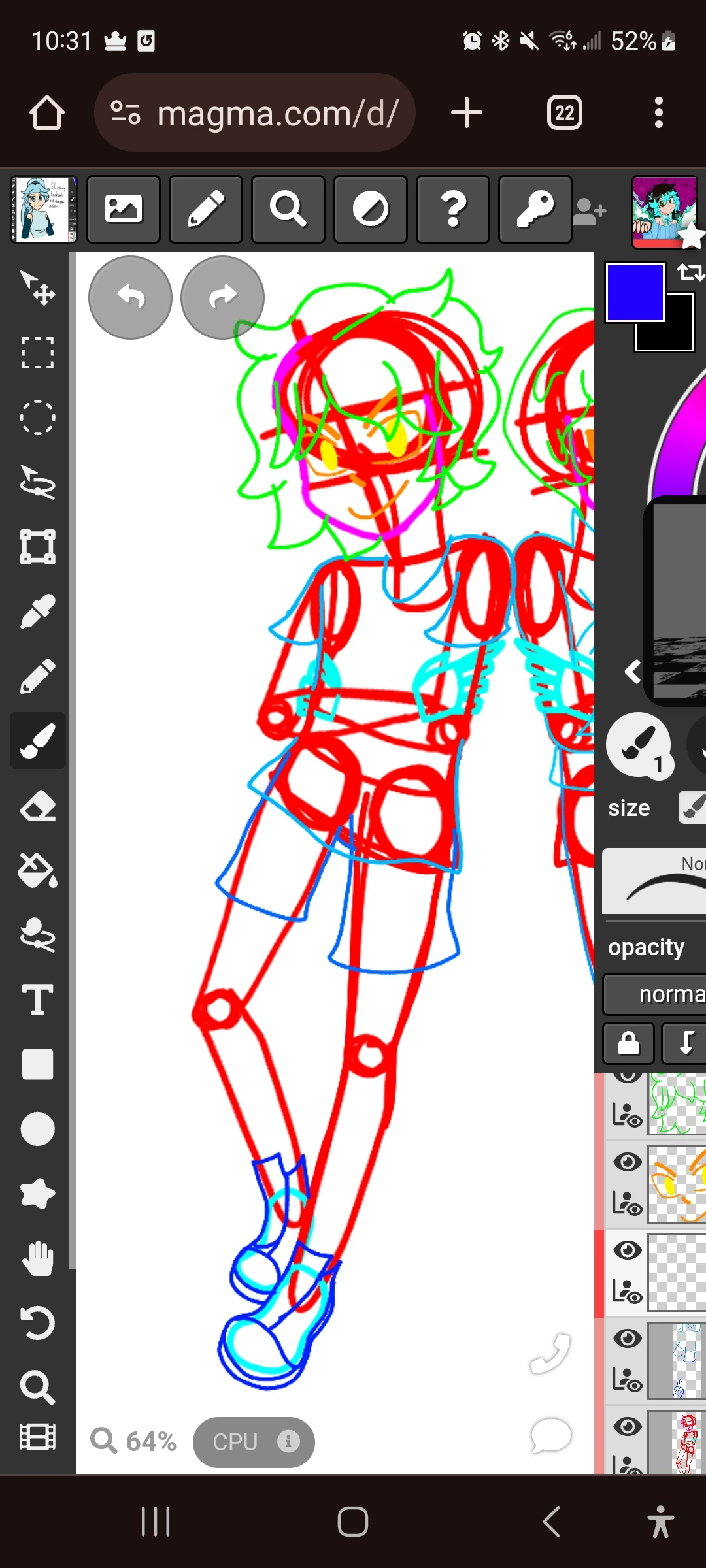 Guys what should I put on Jordan's shirt? (Im drawin Popsicle and ...