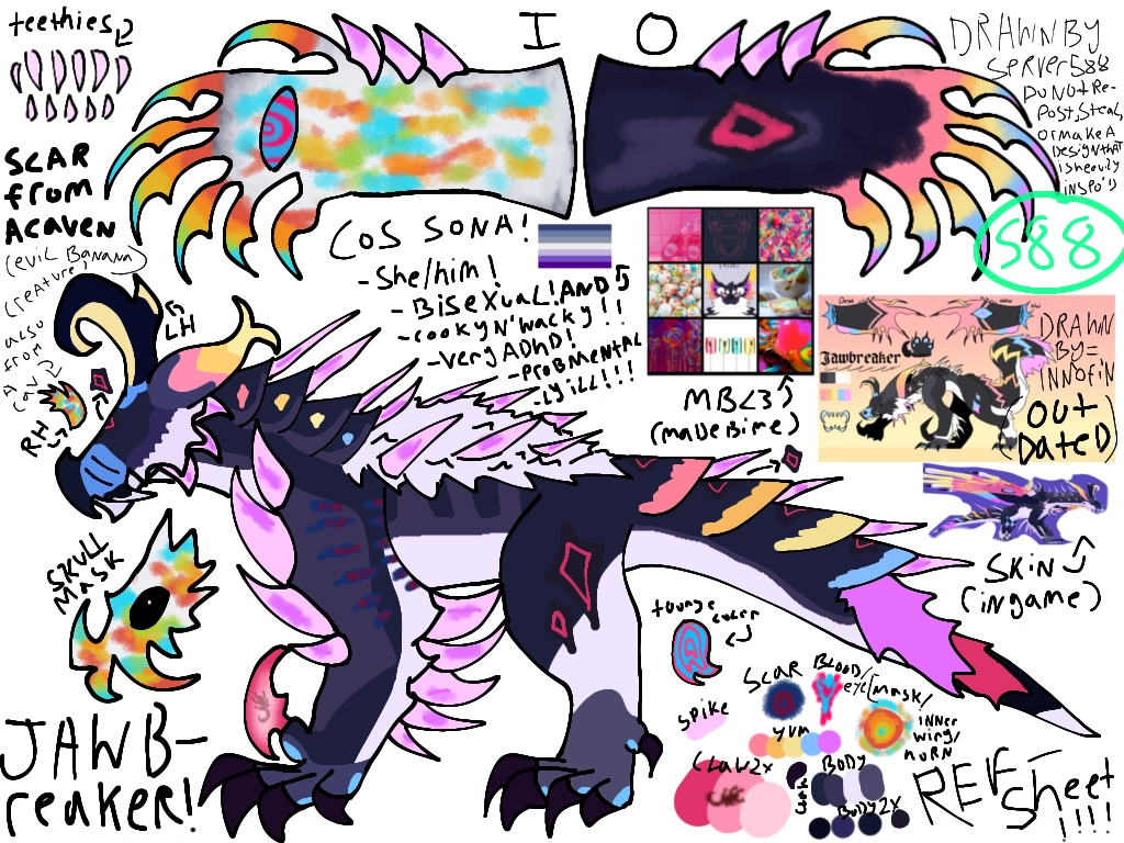 cool redesign of my cos sona jawbreaker + help prices what r they | Fandom