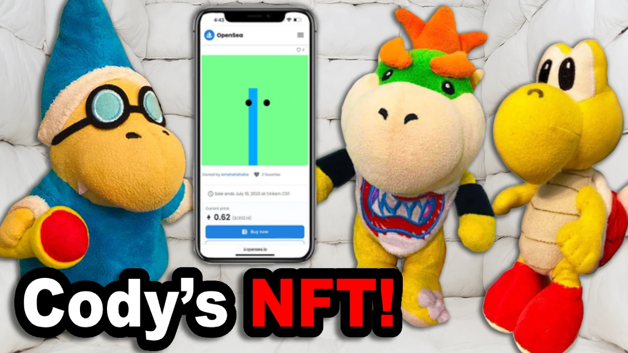 Thumbnail Plush Remake:Codys NFT (not using insta cuz the laptop i ...