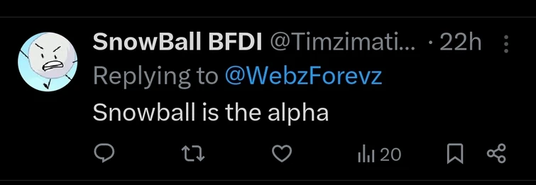 Chat i just found snowballs twitter account. | Fandom