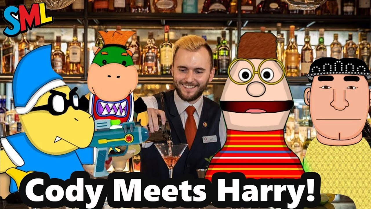 did anyone notice the flag in the part where Cody plays basketball in ...