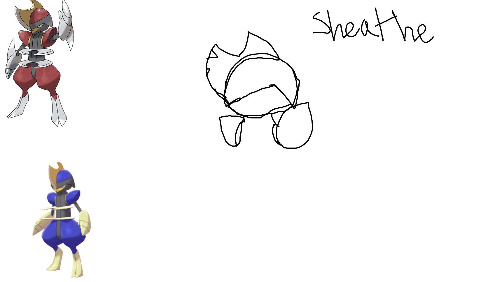 A wip drawing of a Bisharp oc I made! | Fandom