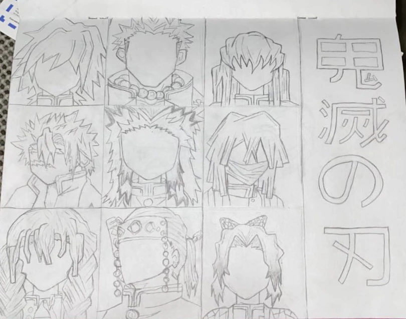 Drawing of the 9 Hashiras 🗡 | Fandom