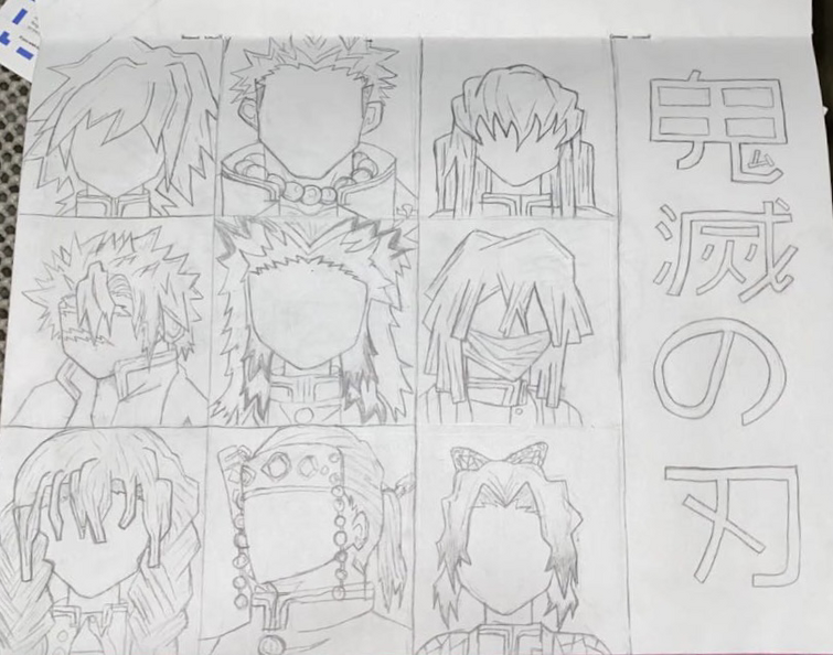 Drawing of the 9 Hashiras 🗡 | Fandom