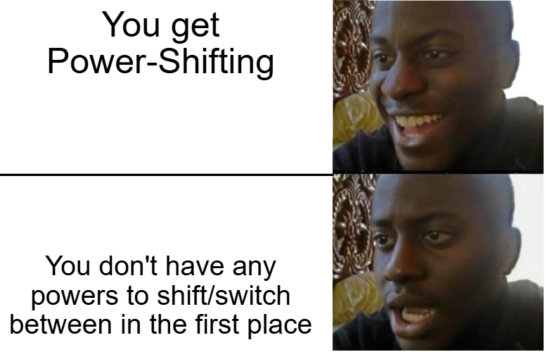 No power to switch to. Meme I Made | Fandom