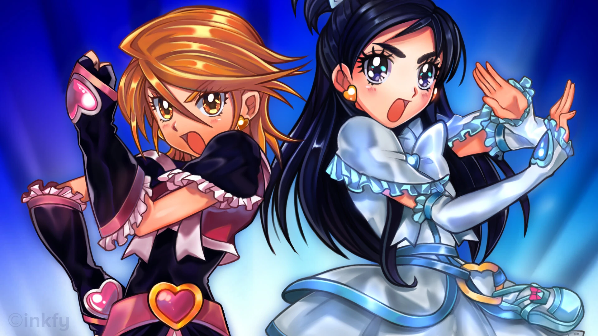 Pretty Cure Grumpy X Sunshine Dynamics! 💖😞👿😊🤩 | Fandom