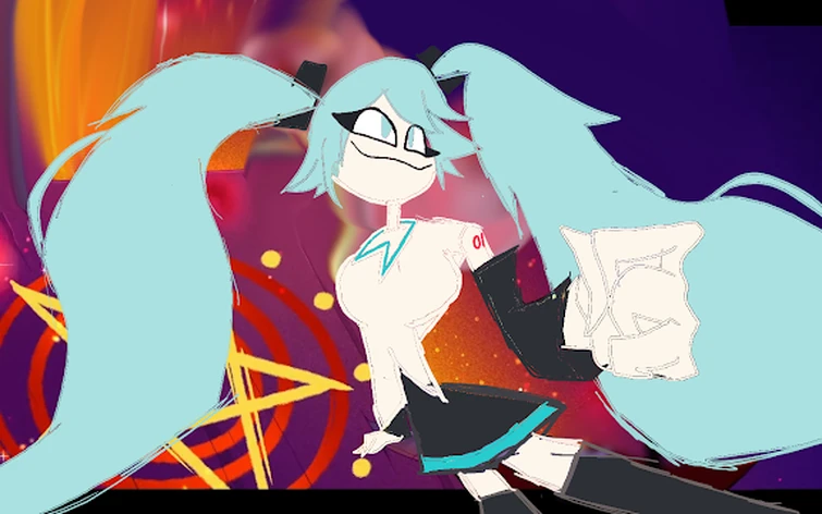 More random art of me replacing Lucifer with Hatsune miku | Fandom