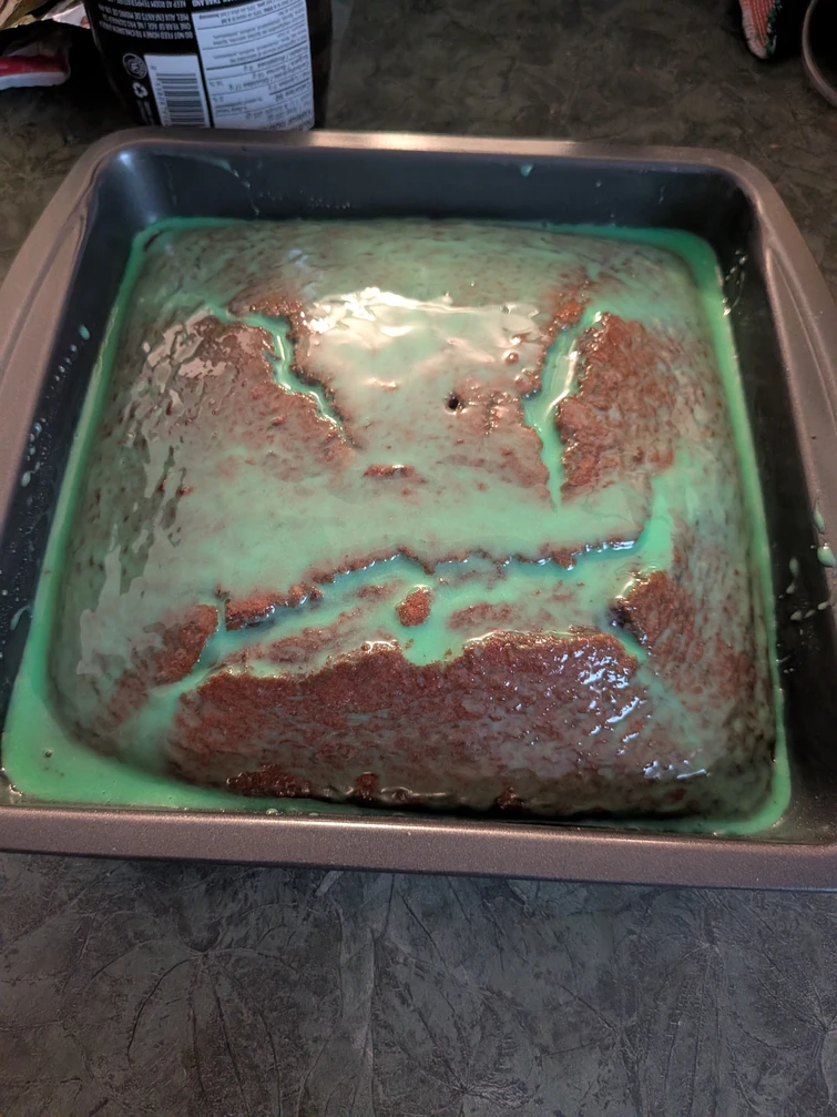 green cake. gake | Fandom