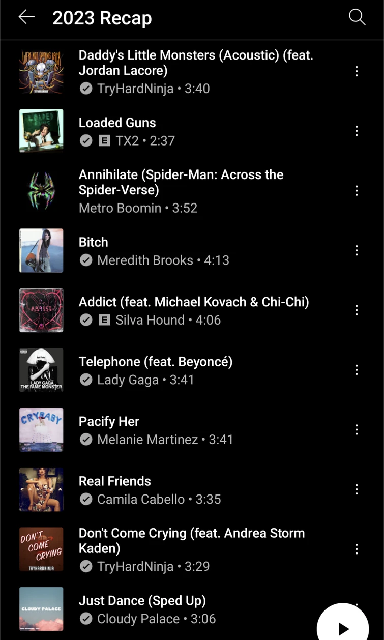 My YouTube music recap songs | Fandom