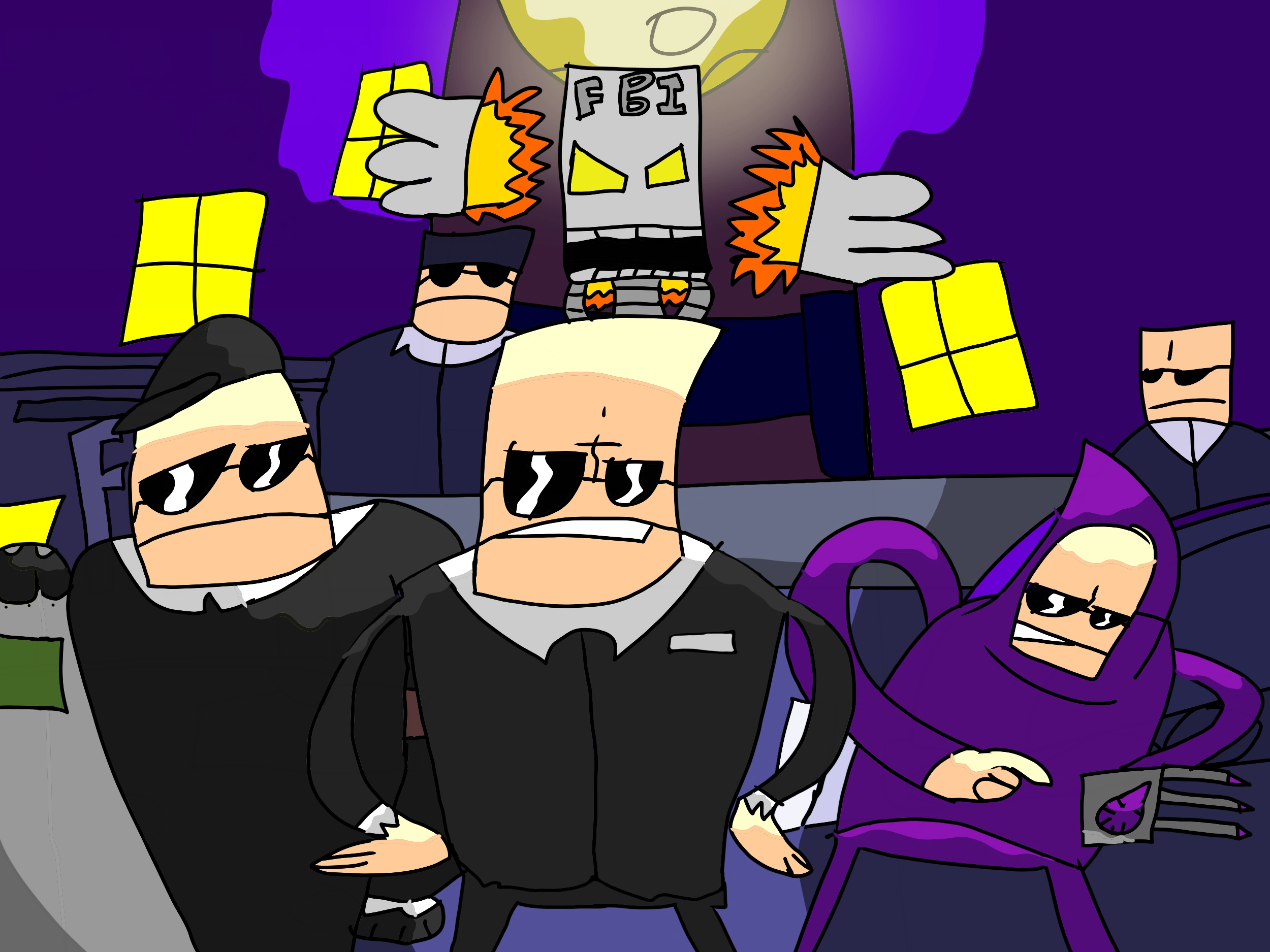 “FBI OPEN UP!” (Art) | Fandom