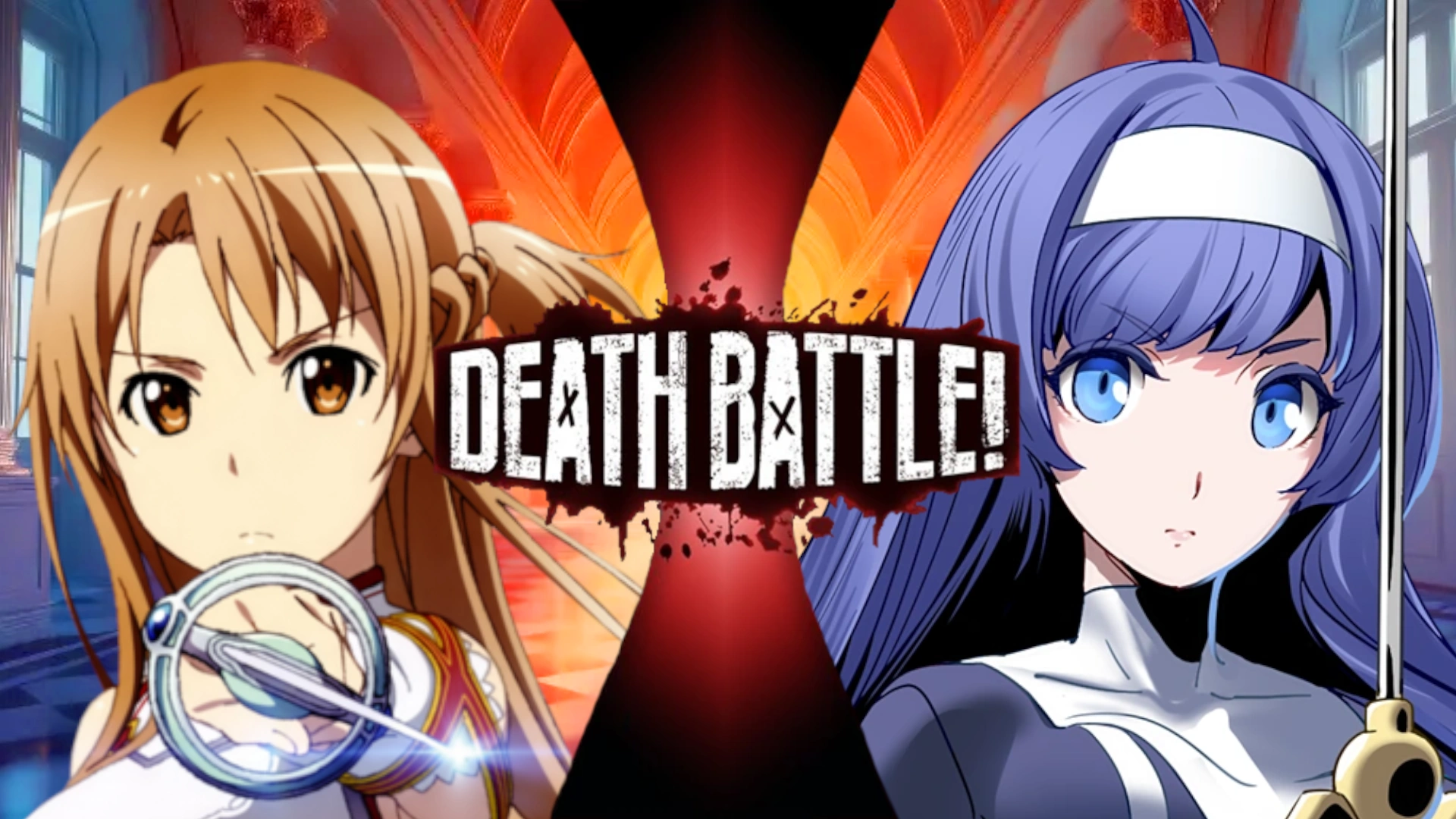 Asuna Yuuki VS Orie Ballardiae (Sword Art Online VS Under Night In ...
