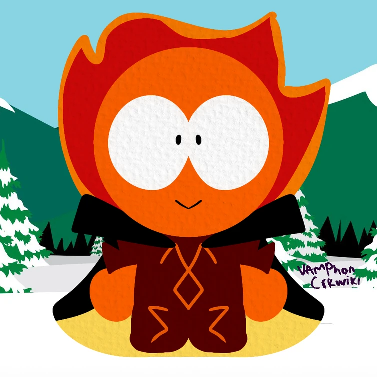 I'm bored *draws fire spirit in a south park kid style* | Fandom