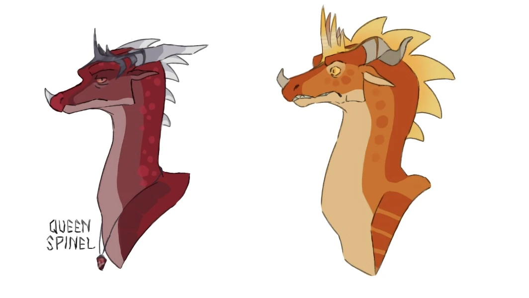 Queen Spinel and Queen Fireburst | Fandom