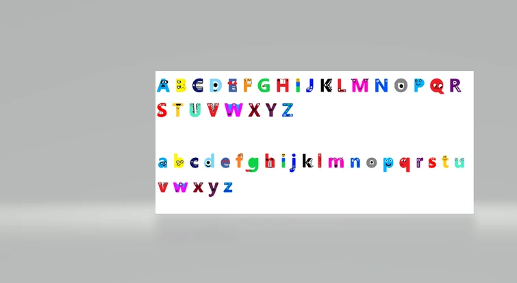 Rate My Alphabet Lore (Sorry of it is hard to see) | Fandom