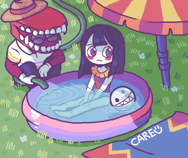 How many of you had these pools as a kid? (villagerkiki) | Fandom