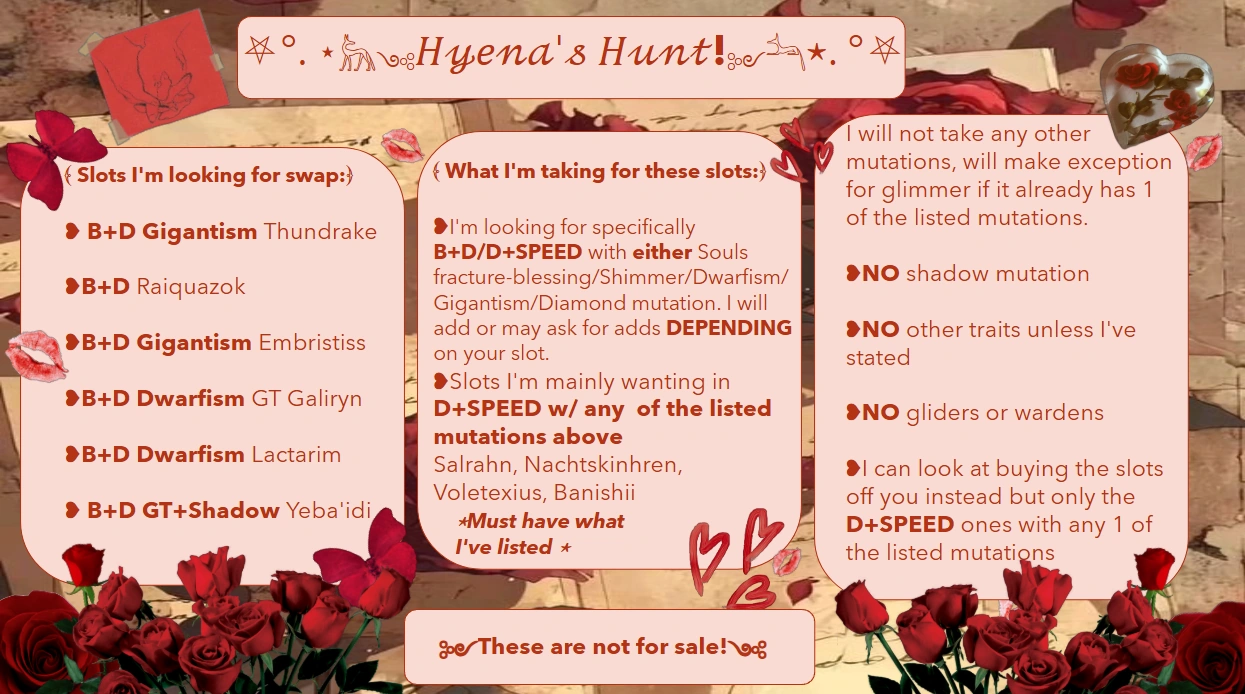 Hyena's Hunt + extra | Fandom