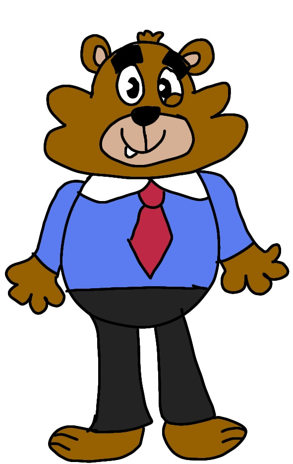 Mayor Bear without his top hat and no sash | Fandom