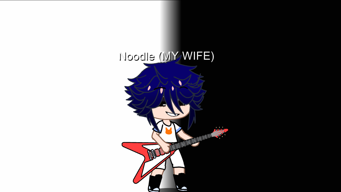 I made Noodle from gorillaz on Gacha cus ur mom | Fandom