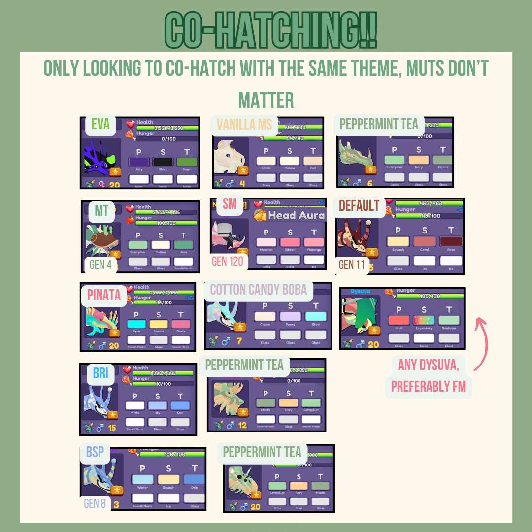 Co-hatching!! | Fandom