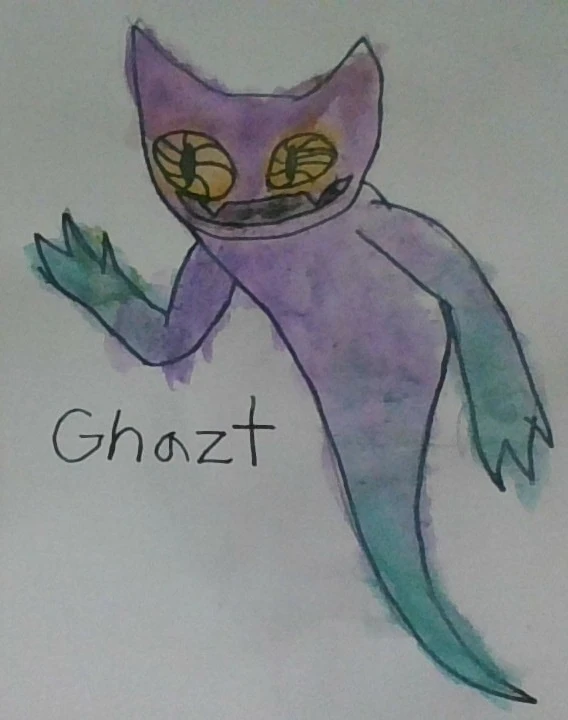 I made a Watercolor ghazt | Fandom