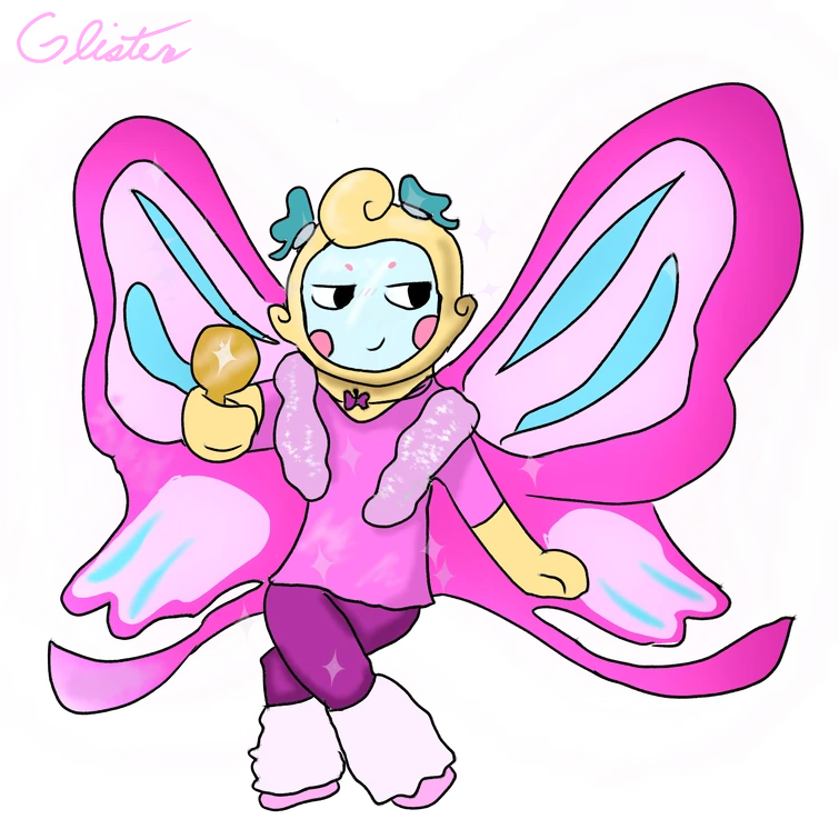 Glisten design + lore - Flutters flying lessons AU | Fandom