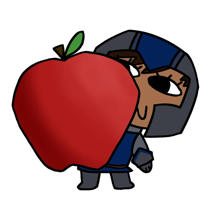 Brian with his apple | Fandom