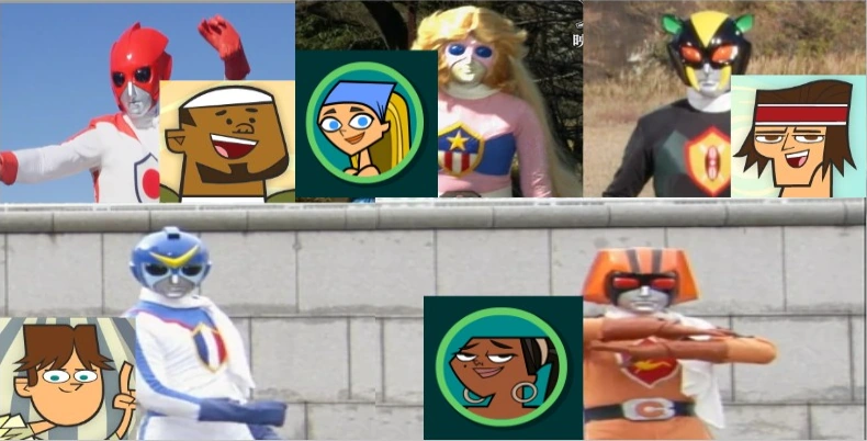 Power Rangers World Tour (Battle Fever J) & All-Guardians (Megaforce ...