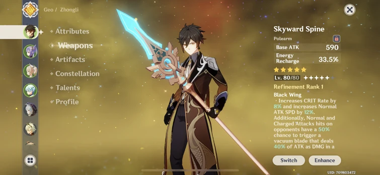 Is this a good main dps build for uhhhhh...Zhongli? | Fandom
