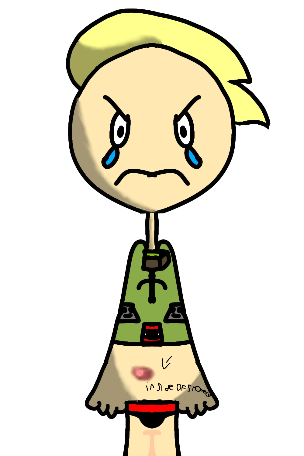 I pierced a hole In my stomach | Fandom