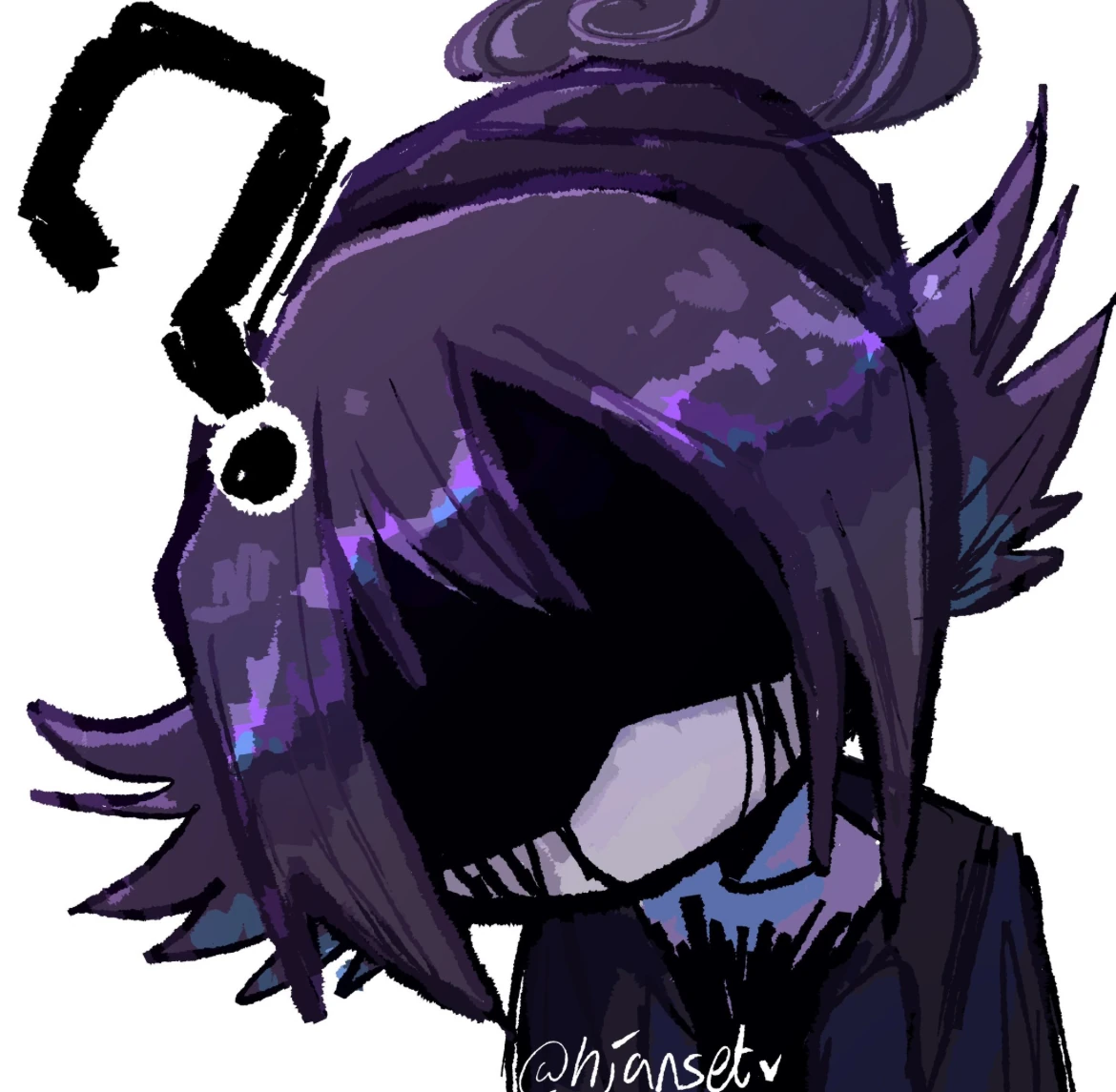 |💜| A ghost...? |👻| (MD: Panic AU) | Fandom