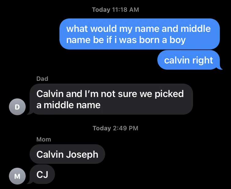 what are some cool middle names | Fandom