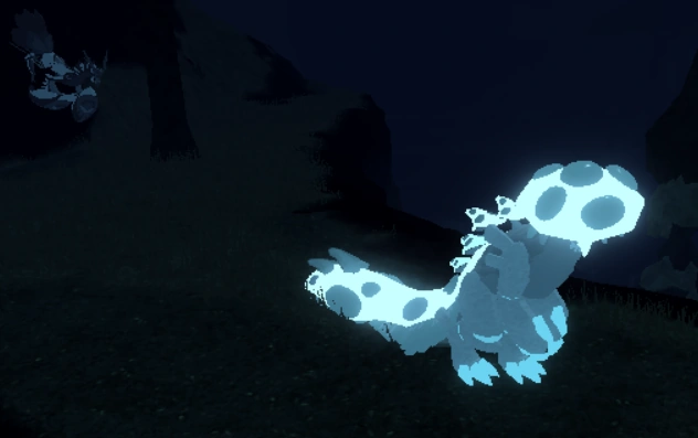 tried my best to make a glimmer ghost gar skin (oh my friends here too ...