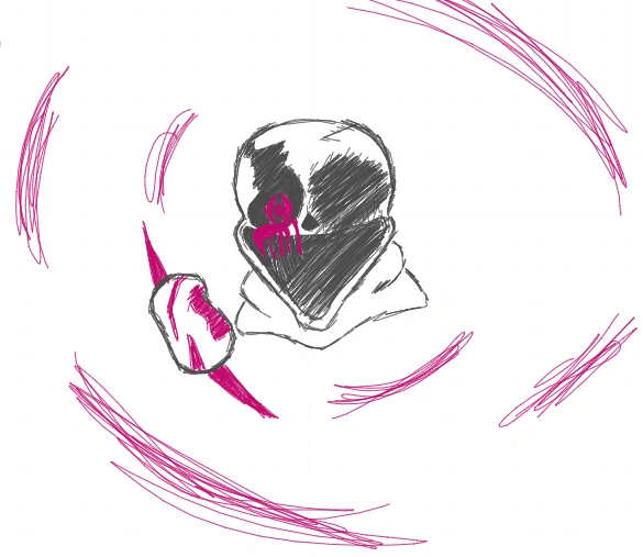 while im doing that other art thing, here is VHS Sans | Fandom