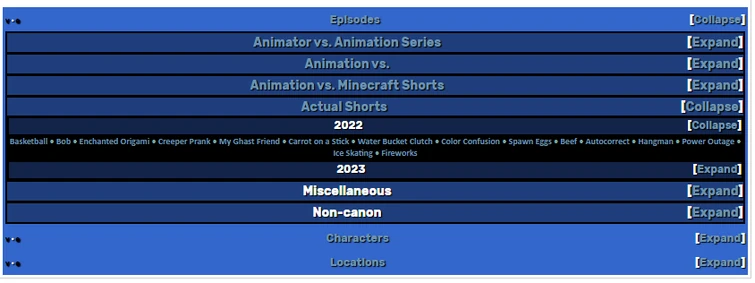 Recoloring Template:Episodes | Fandom