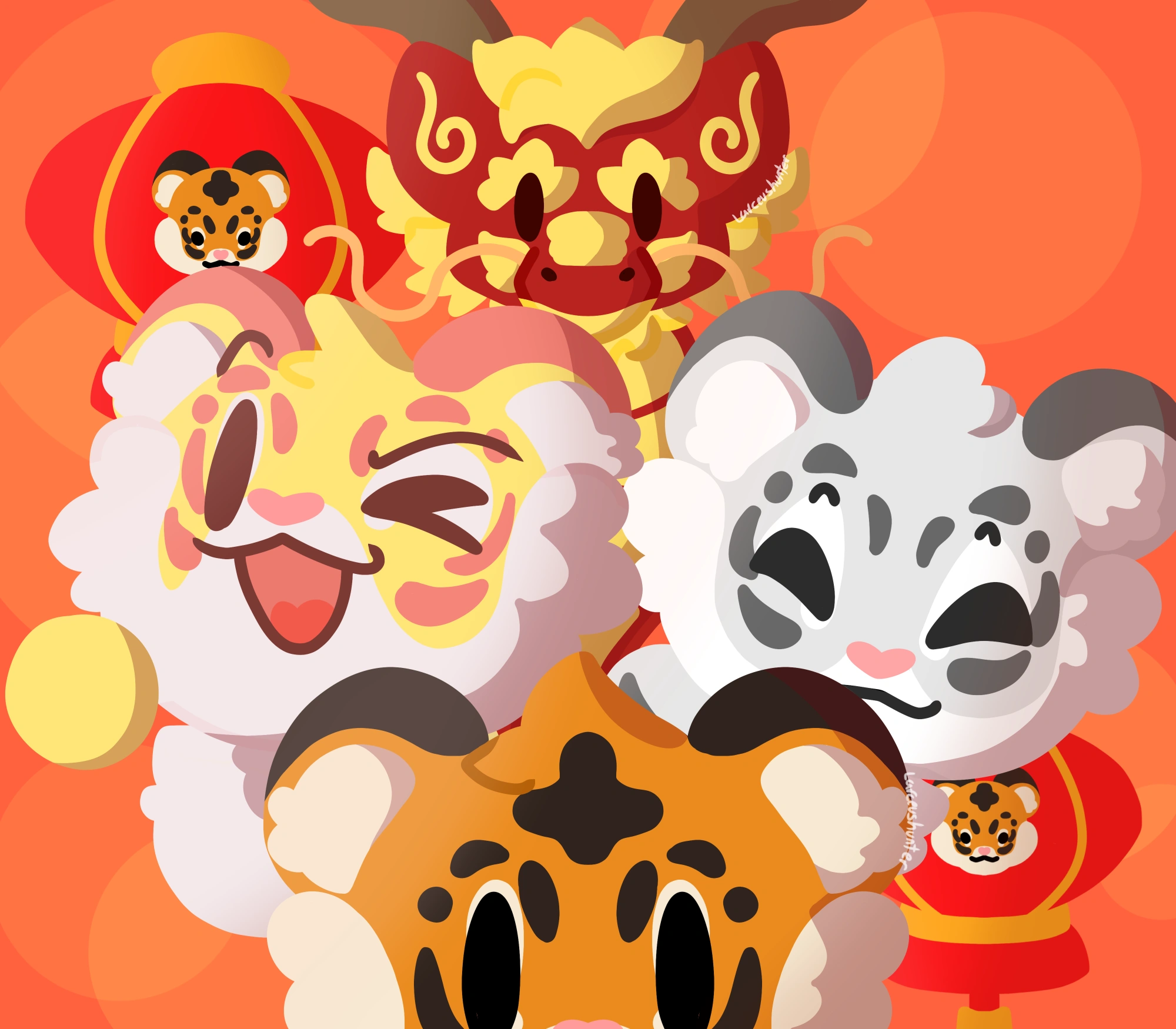 ART of the the lunar pets 🤩🤩 | Fandom