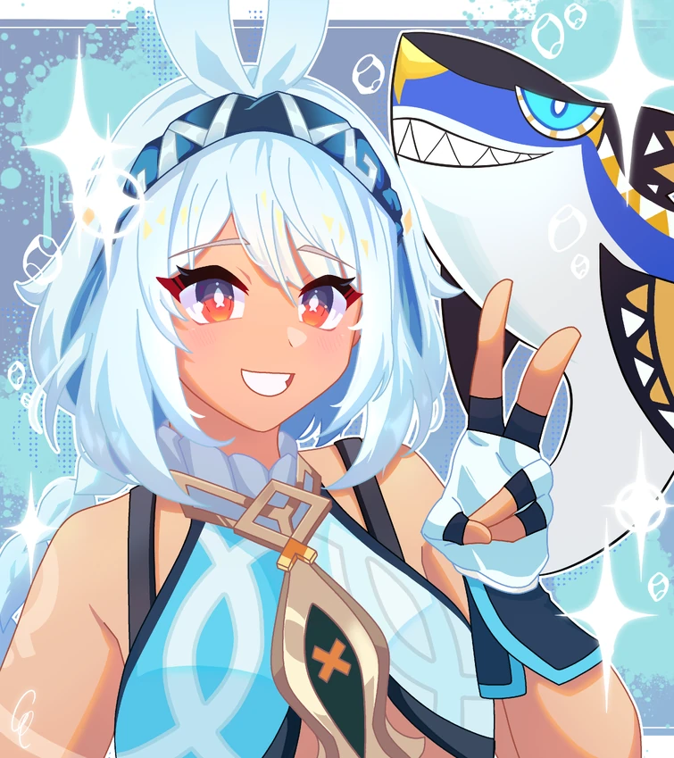 Mualani Fanart! 💙 | Fandom
