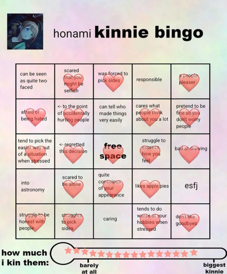 Doing Kinnie Bingos Part One!! Leo/Need~ | Fandom