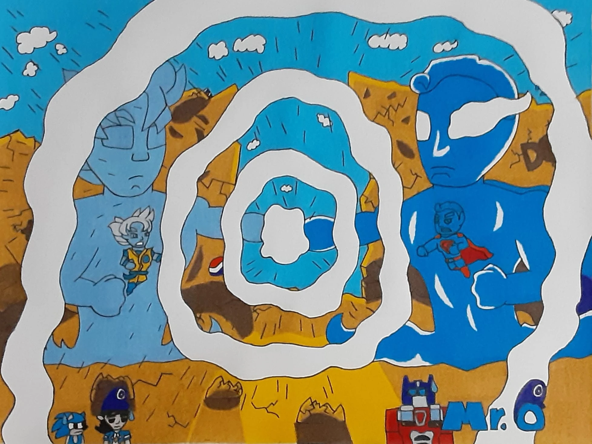 Goku vs Superman 2023 Fan Art(8 PM night) | Fandom