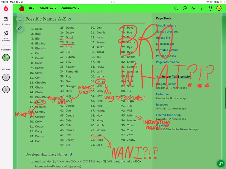 What are these pet names?!? | Fandom