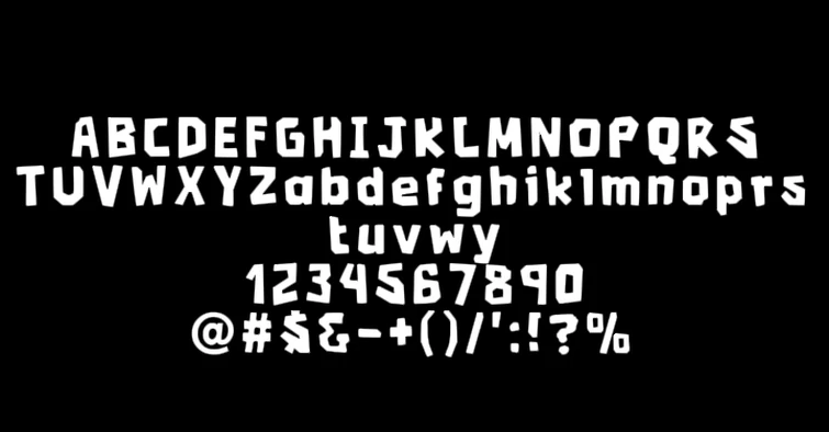 all the letters from the original doors font | Fandom