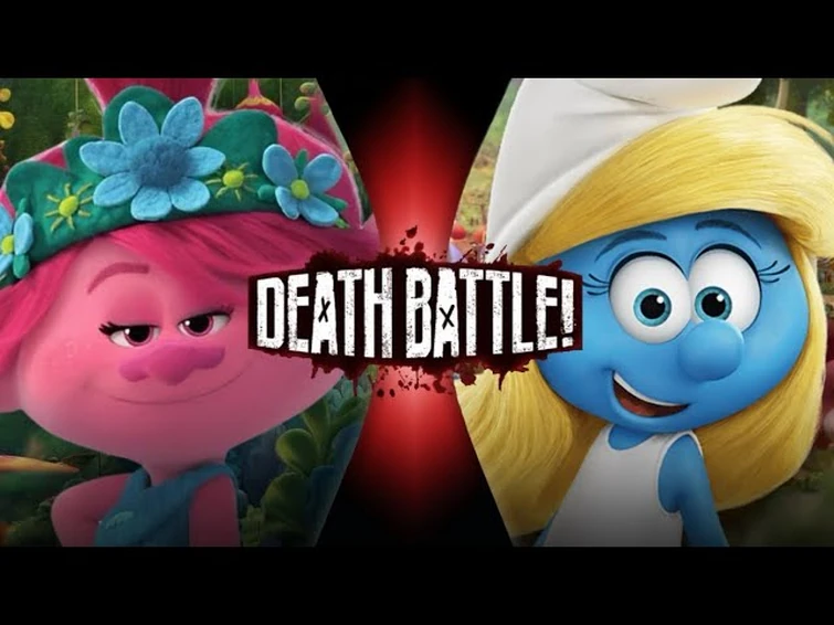 Poppy VS Smurfette (Trolls VS The Smurfs) | Fan Made DEATH BATTLE ...