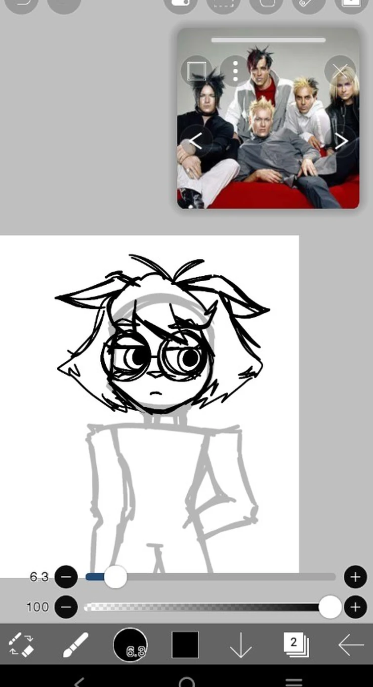 Heyya, I'm not dead :) here's my teenieping art WIP I'm working on rn (guess who 😇) | Fandom