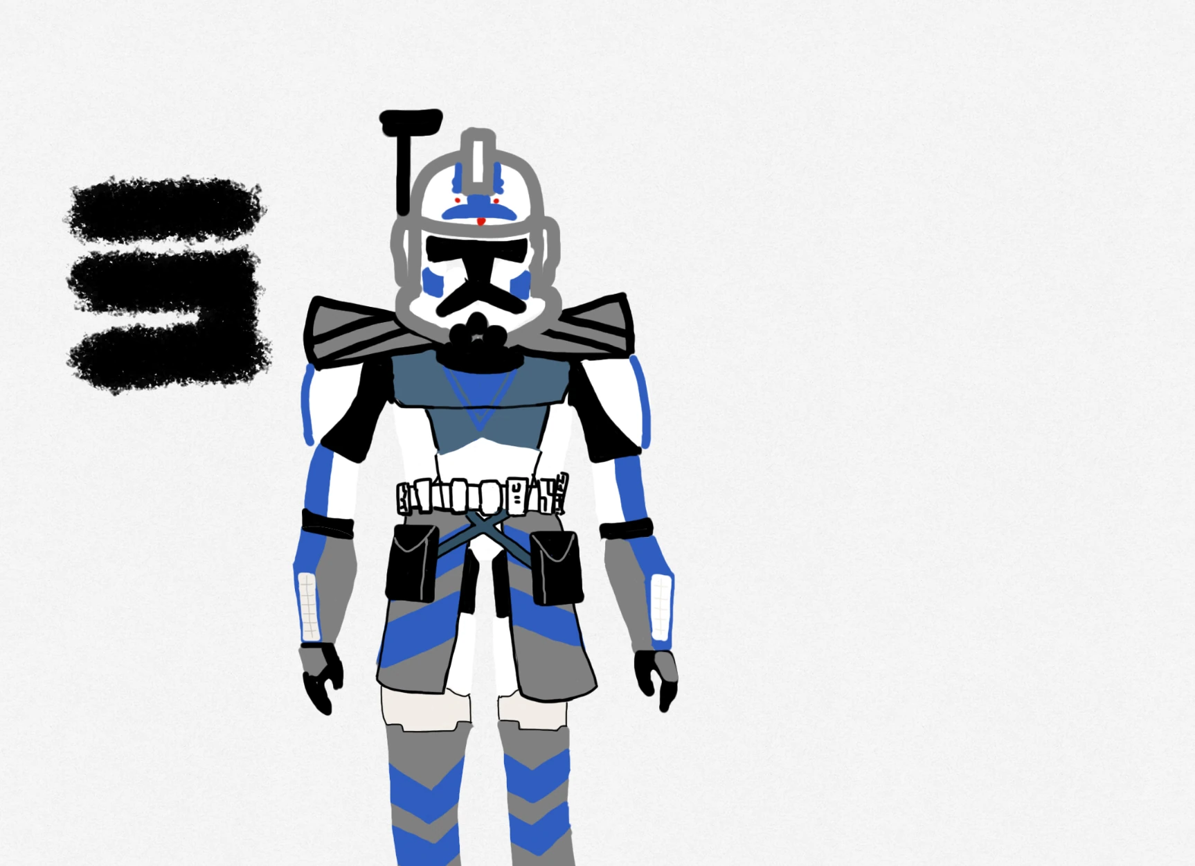 Drawing of ARC-5555 “Fives” | Fandom