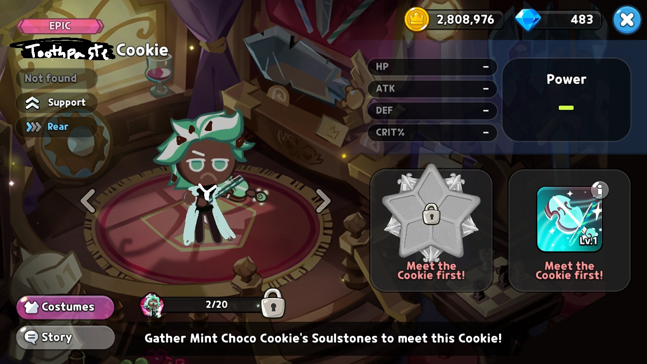 OMG GUYS THEY ADDED TOOTHPASTE COOKIE LOOK | Fandom