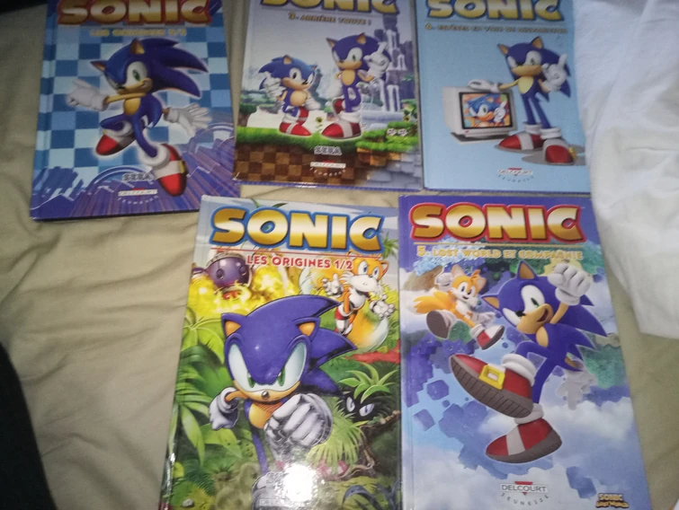 My Sonic books collection | Fandom