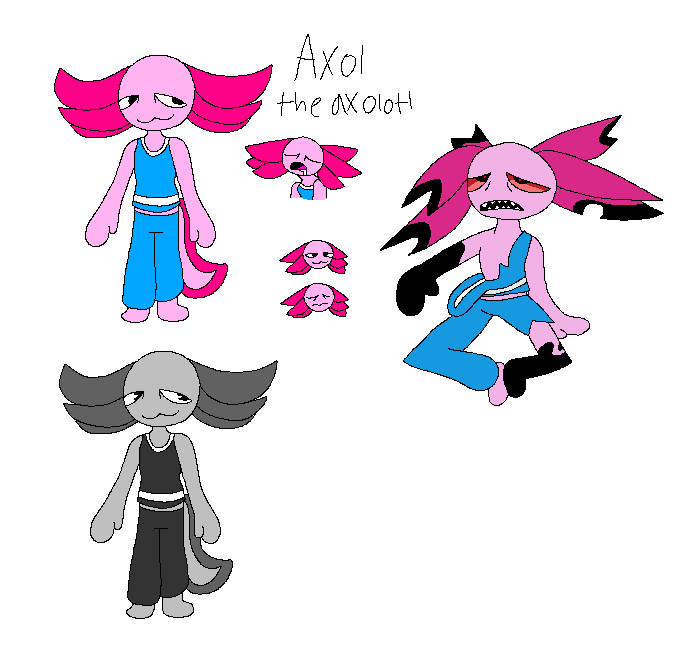 new oc !! axol the axolotl | Fandom