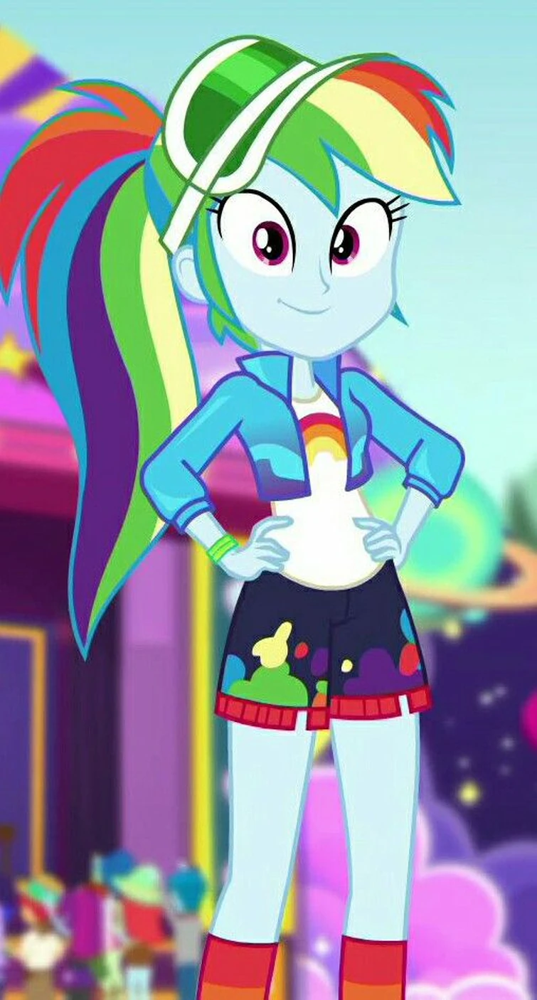 Rainbow Dash is a lesbian character in Equestria Girls | Fandom