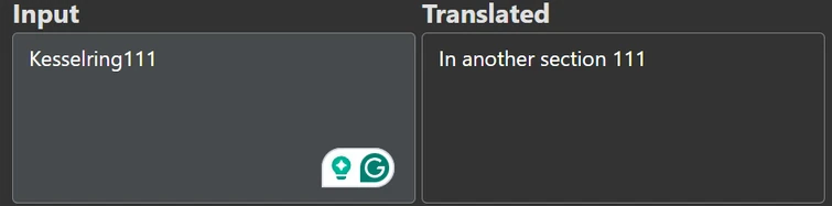 what is Kesselring111 translated 2, 5, 25, 50, 100, and even 1000 times like? | Fandom