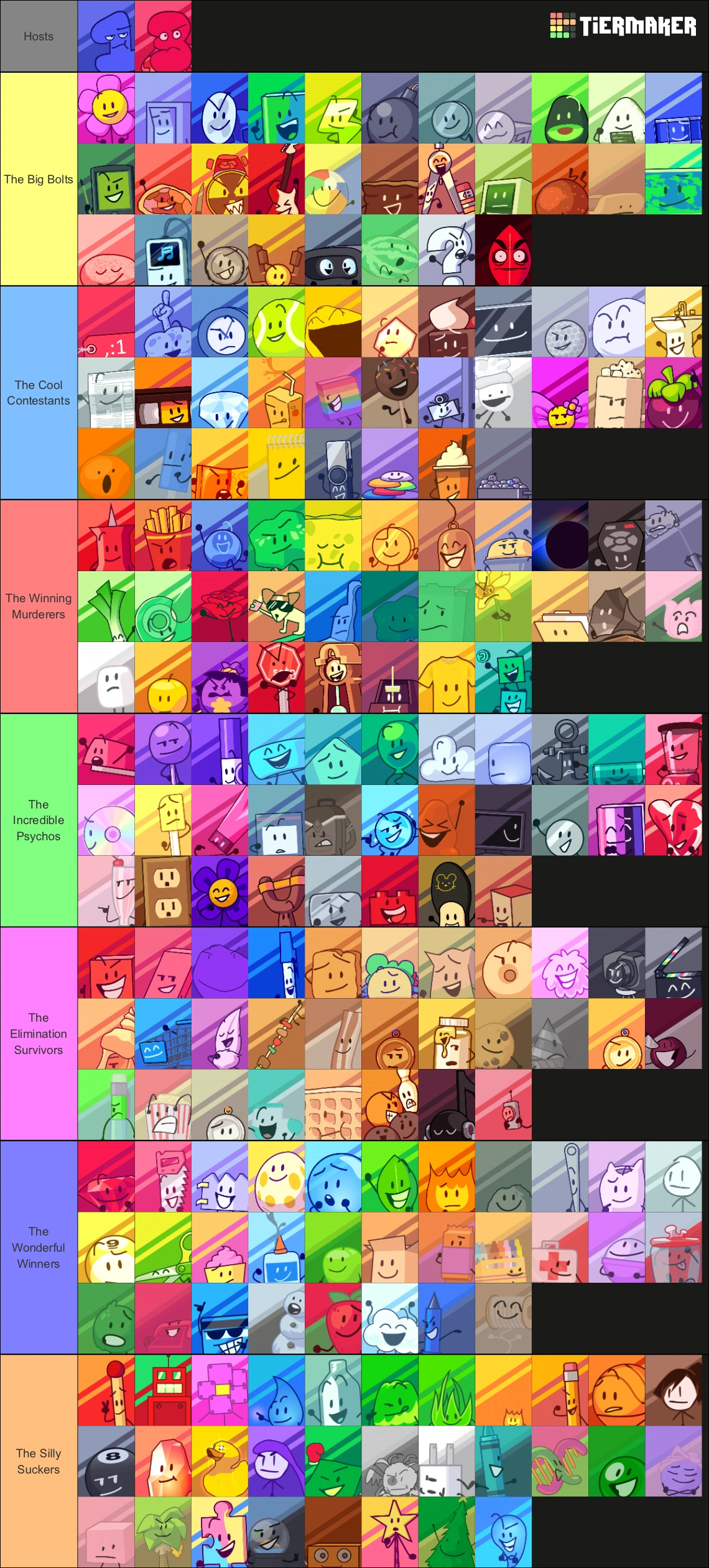BFDI teams my way | Fandom